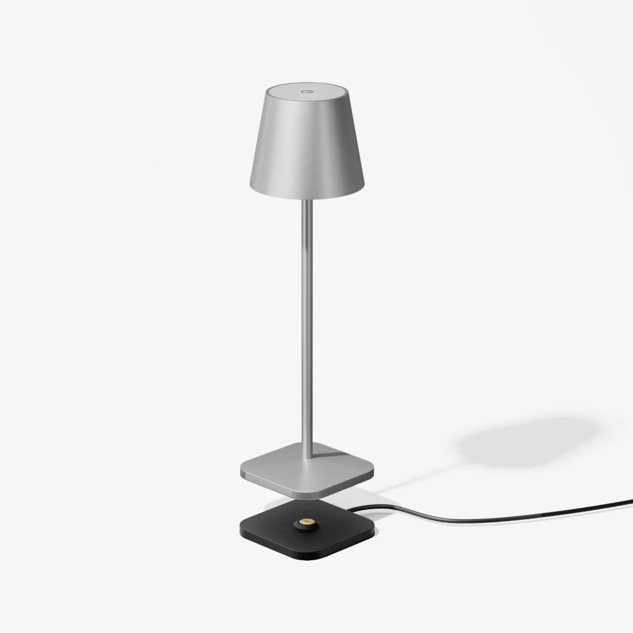 LED Touch Lamp - Silver – Magnolia Interiors Australia