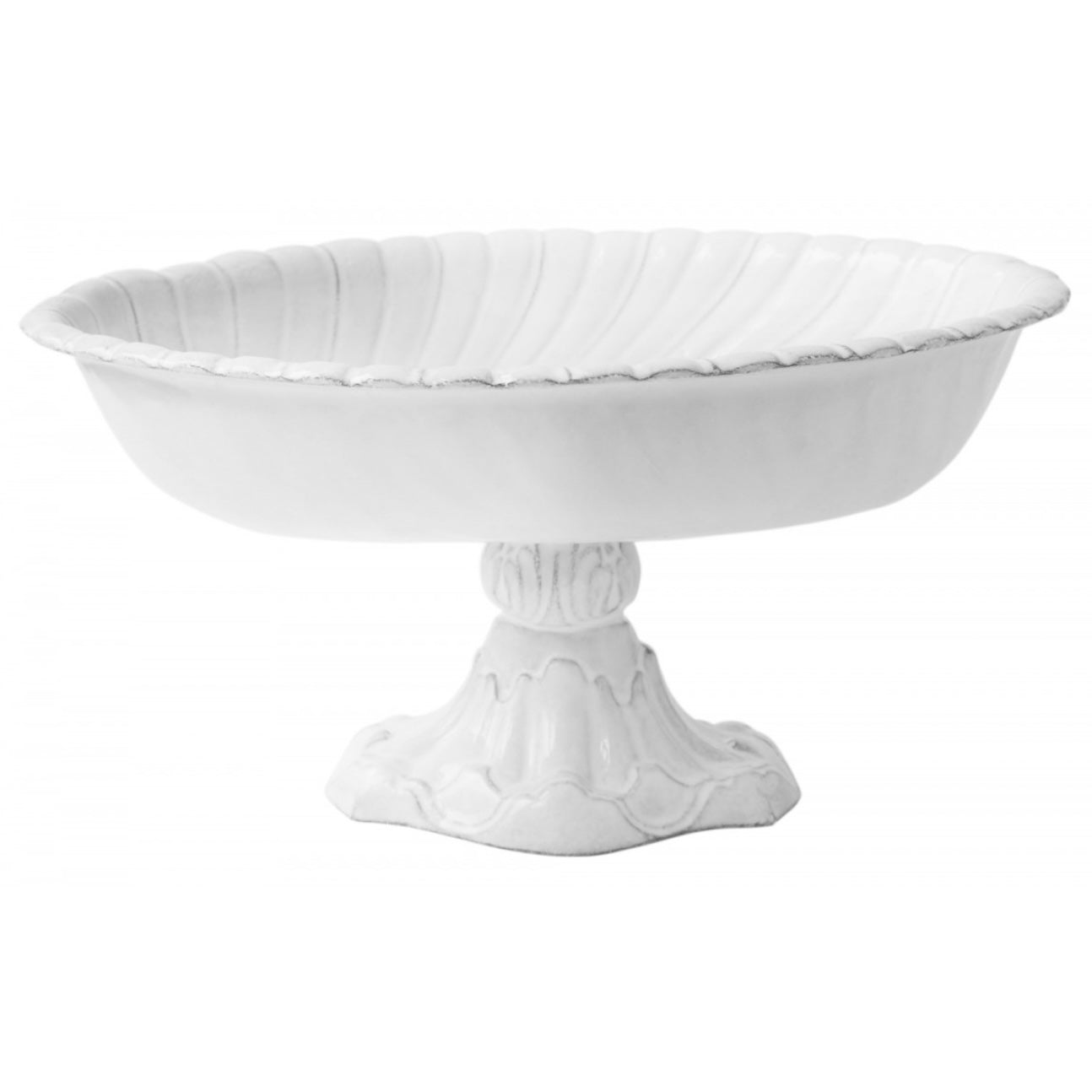Oval Peggy Bowl on Stand – Magnolia Interiors Australia